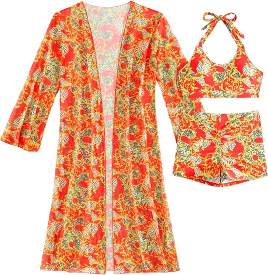 Bovista Bikini Set Dames - Strandjurk - Volwassenen - Strandtuniek ...
