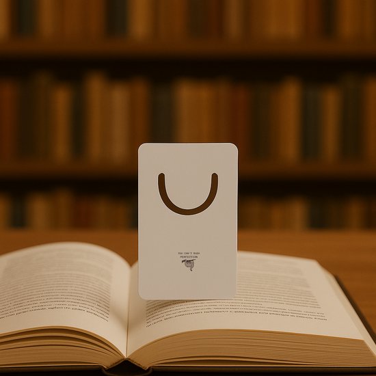 Hacebo® - you can't rush perfection metalen boekenlegger- Quotes ...