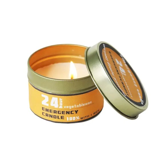 Noodpakket- Noodkaarsen Set van 4 (96 Uur Brandtijd) – Perfect Voor ...