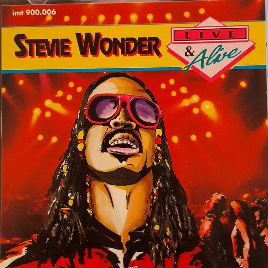 Stevie Wonder - Live & Alive - Live U.S.A.- Cd Album, Stevie Wonder ...