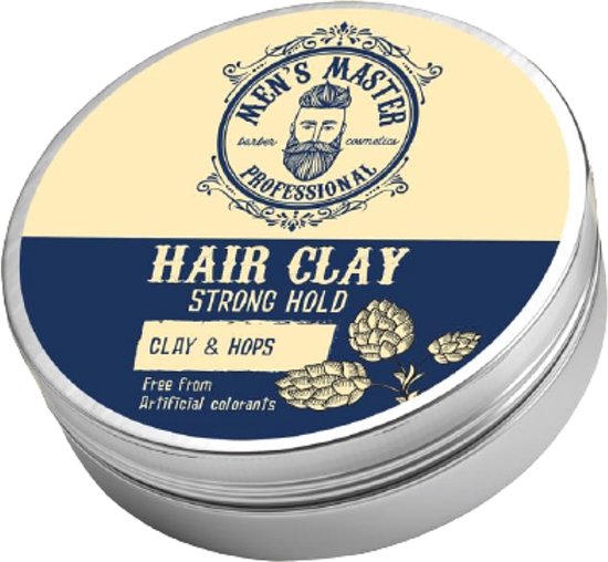 Men’s Master Strong Hold Hair Clay - Haar Klei - Texture Clay - Matte ...