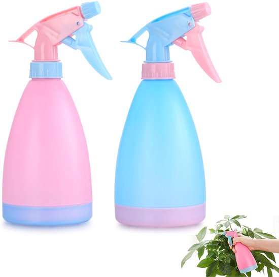 Set Van 2 Lege Sprayflacons 500ml - Plantenspuit - Spuitfles - Spray ...