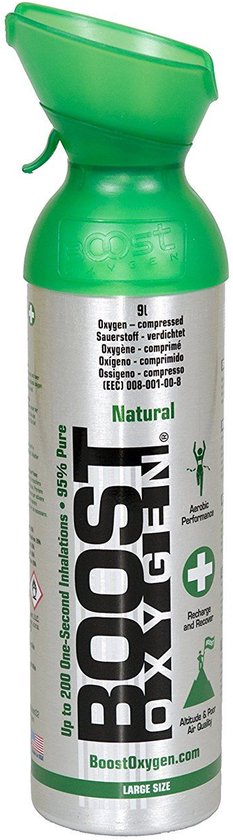 Boost Oxygen Natural 9 liter | bol