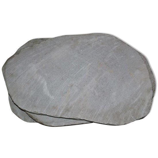 vidaXL Tuin Stapstenen 3 stuks Riviersteen | bol