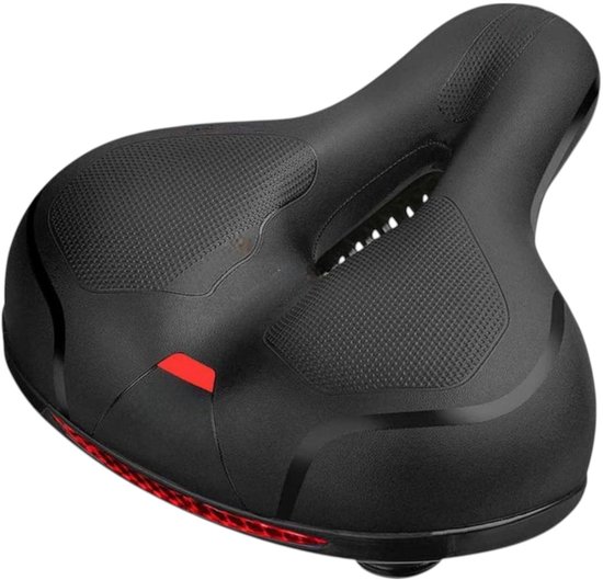 Fietszadel met Schokdemping en Ademend Design – Ergonomisch Zadel met ...