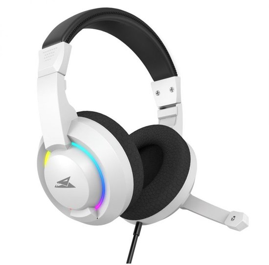 Baracuda HYDRA RGB Rainbow | Gaming Headset 3,5mm & USB | Wit | bol
