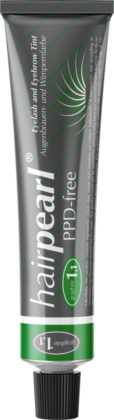 Hairpearl - PPD vrij - wimper en wenkbrauw verf - Silver Fox | bol