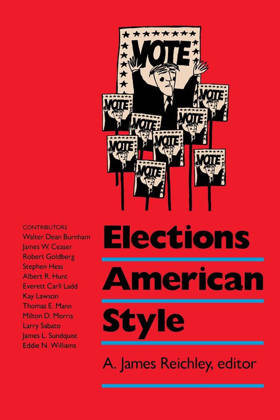 Elections American Style (ebook), James A. Reichley | 9780815713470 ...