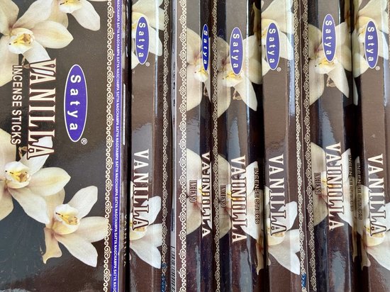 wierook Satya vanilla 20incese sticks x 6 Packet | bol
