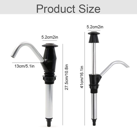 Universele handpomp voor caravanwaterdispenser - vervangende handpomp ...