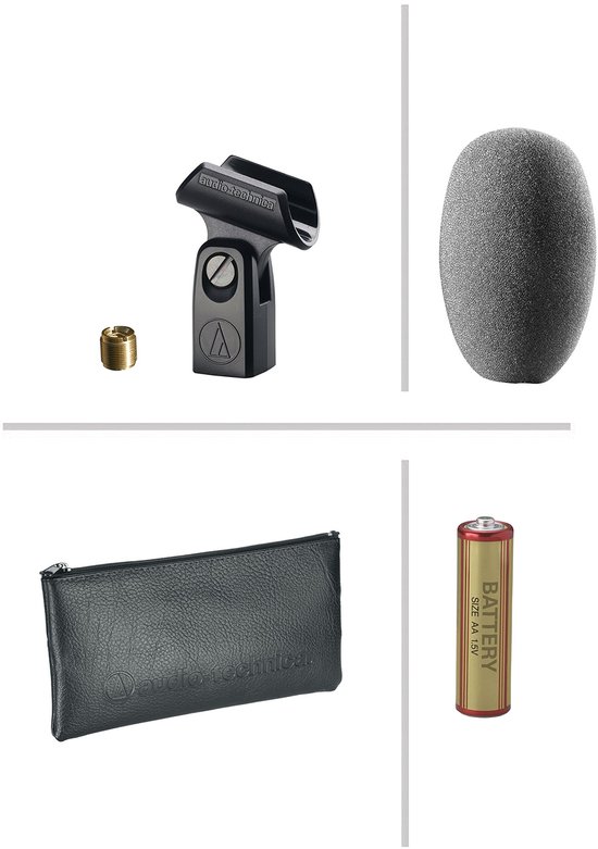 Audio-Technica AT8010 condensatormicrofoon, kogel - Instrumentmicrofoon ...