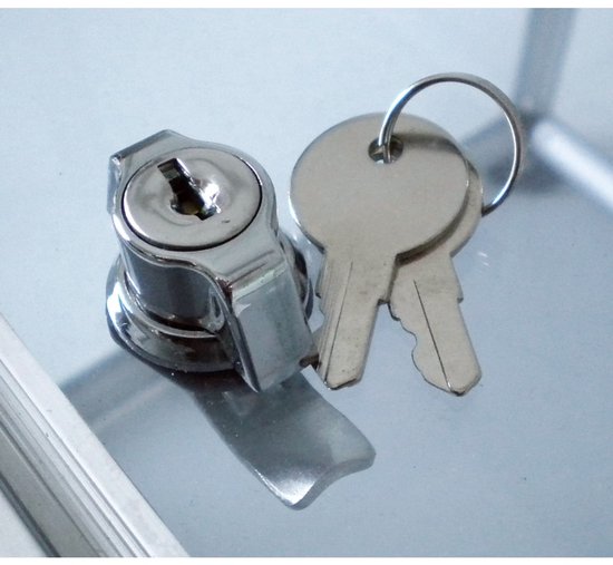 Transparante stembus met slot – 25 L – Vierkant model met sleuf en ...