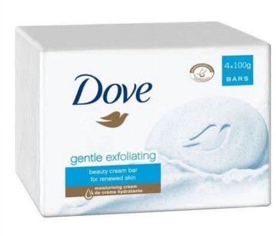 Dove Zeep Gentle Exfoliating 4 x 90 Gram | bol