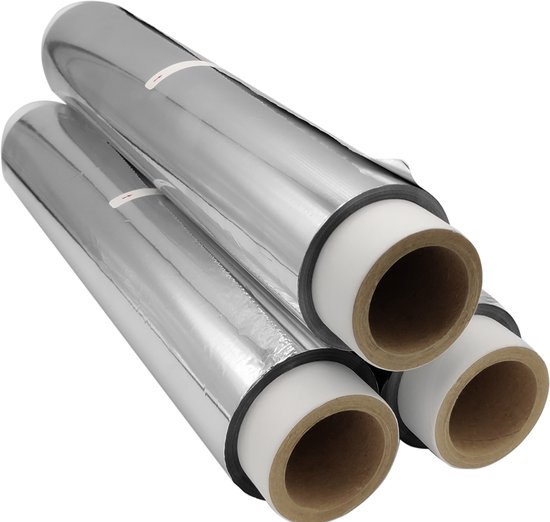Posched - 1 Rol Aluminiumfolie 14 micron – 1080 g per rol – Sterke ...