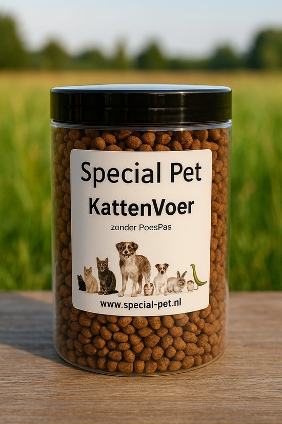 Special Pet KattenVoer - 1 ltr. ca. 500 gr. - Zonder PoesPas | bol