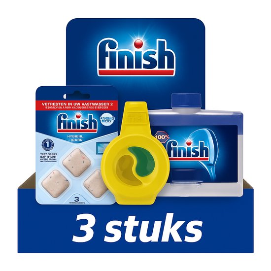 Finish Vaatwasser Onderhoudspakket - Machine Cleaner Regular + In Wash ...