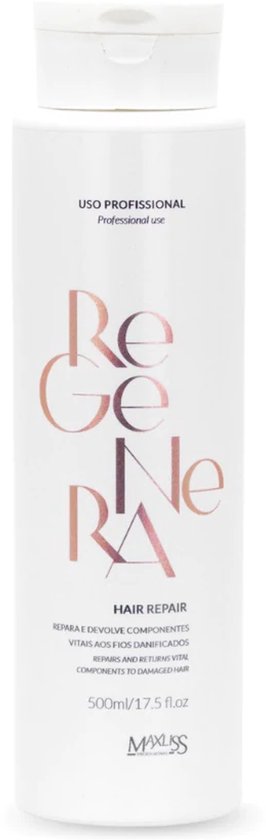 MaxLiss Regenera KeratinePlex Behandeling - Herstelt beschadigd haar - 500ml | bol
