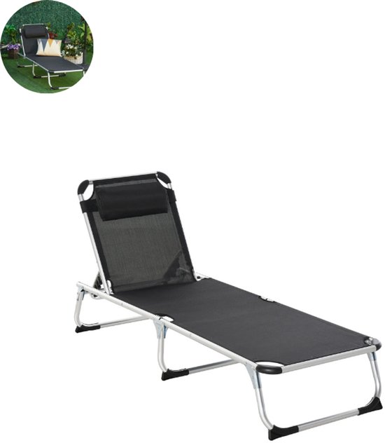 Ligbed - Tuin - Zonnebed - Ligstoel - Loungebed - Weerbestendig ...