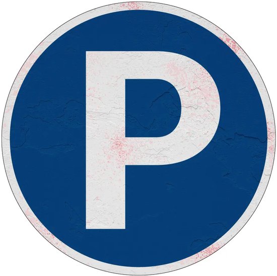 Parkeren verplicht bord - Sign Again - 15 cm | bol