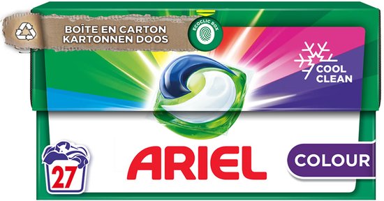 Ariel All-in-1 PODS Color Clean & Fresh – Wasmiddelcapsules – 27 stuks ...