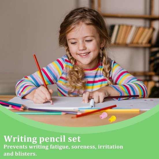 Allecto Plus - Potloodgreep voor kinderen 10 stuks - ergonomisch ...