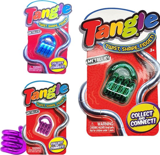 Tangle Metallic - Fidget Toy met Twist Shape - Antistress ...