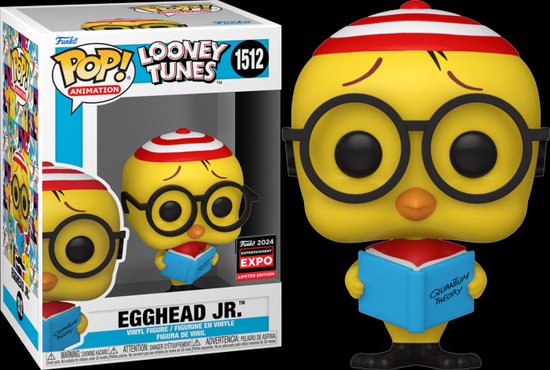 Funko Pop! Animation: Looney Tunes - Egghead Jr. #1512 - Entertainment ...
