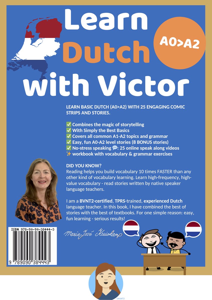 Learn Dutch with Victor A0>A2, Marie-José Kruiskamp | 9789090384443 ...
