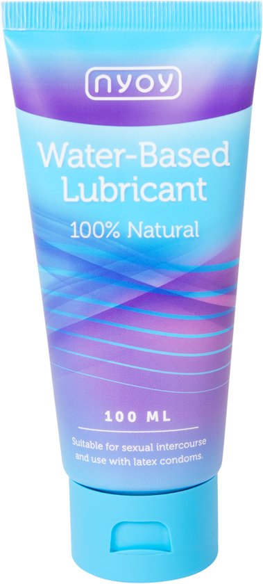 NYOY Glijmiddel op water basis - 100 % natuurlijk - 100 ml. | bol