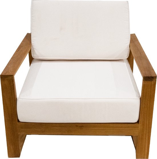 JoJo Living Tuinmeubelen - Tuinstoel - Java Loungestoel - Met armleuning - Loungestoel... | bol