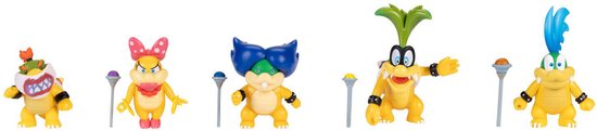 NINTENDO SUPER MARIO 5-PACK ACTIEFIGUREN | bol