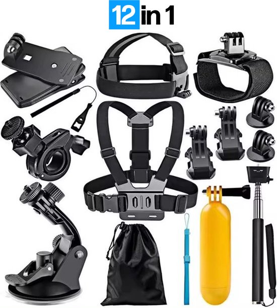 gopro accessoires - accesoiresset voor GoPro Hero 12/11/10/9 - gopro ...