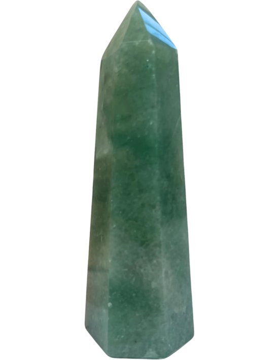 Aventurijn groen edelsteen punt nr.01 | bol