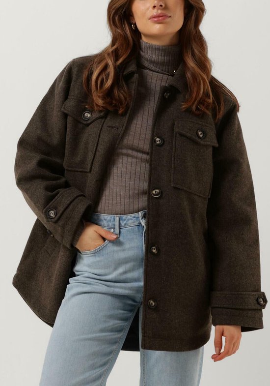 Moves Savisla Jassen Dames - Winterjas - Bruin - Maat 40 | bol