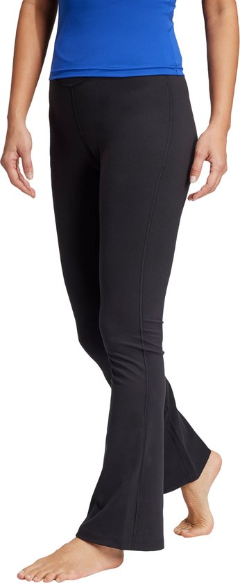 adidas Performance Yoga Flared Broek - Dames - Zwart- M | bol
