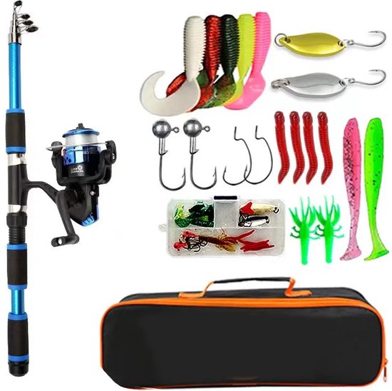 Hengelset - Telescopische Hengel - Volledige Kits Voor Beginners En ...