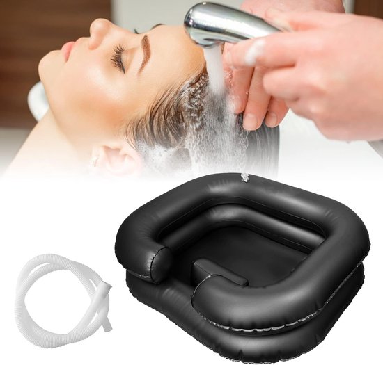 Haarwasbak - Haarwasbak opblaasbaar - Wasbak - Voor kappers - Mobiele wastafel -... | bol