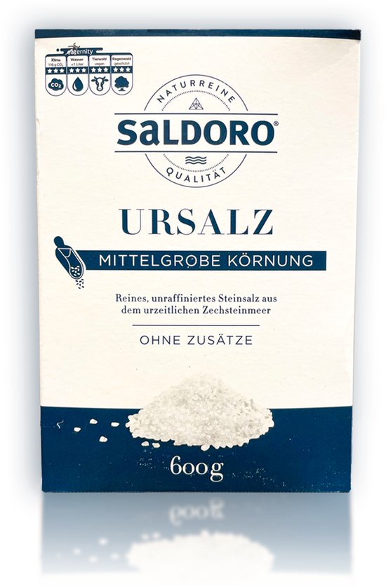 Saldoro Oerzout grove korrel - gejodeerd tafelzout - 100% natuurlijk ...