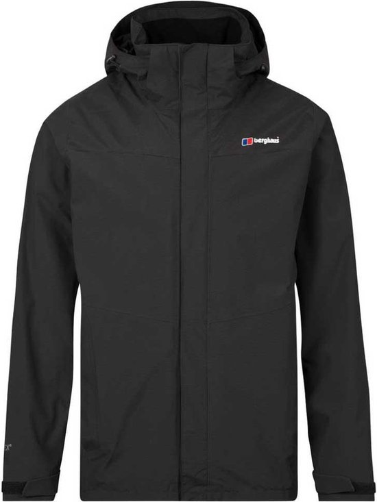 Berghaus Hillwalker InterActive Shell Jas Heren, black/black Maat L | bol