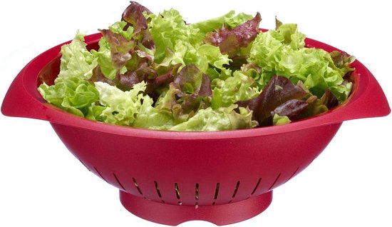 Vergiet met verzonken handgrepen, binnendiameter: 25 cm, kunststof, BPA ...