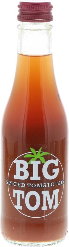 Big Tom Tomato Juice 24 flesjes x 25 cl | bol