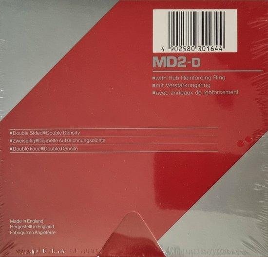 Maxell RD MD2-D 5,25 inch floppy's, mini floppy disk 5 1/4, doos met 10 ...
