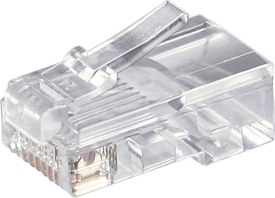 RJ45 Modulair Connector 8p8c - 10 stuks | bol