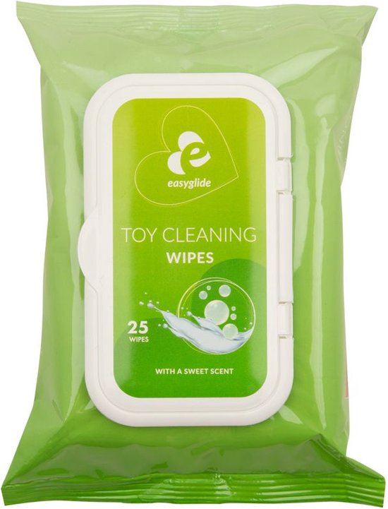 EasyGlide Toy Cleaning Doekjes - 25 doekjes - reinigingsdoekjes - toy ...