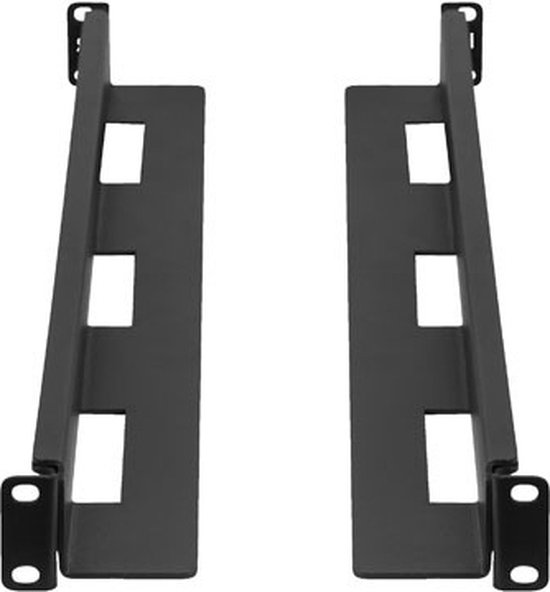 RACK MOUNT RAIL KIT 19" LANBERG SCHUIF 650-1090MM ZWART AK-1902-B | bol