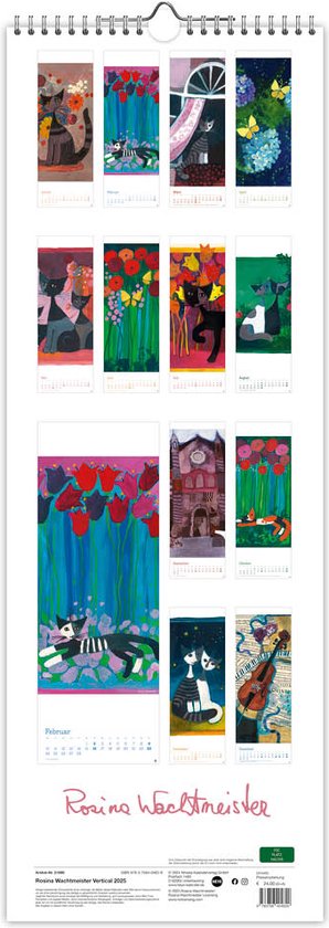 Rosina Wachtmeister Kalender 2025 | bol