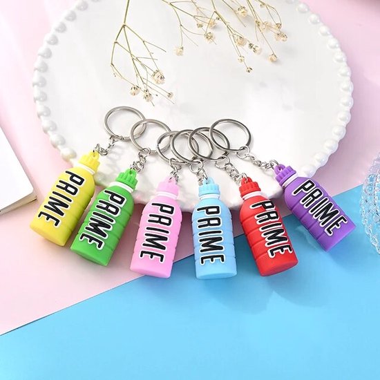 Happy Trendz® Keychain bekend van Prime - Bottle - Fles - set van 6 ...