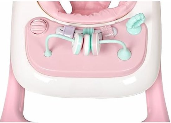 Loopstoel baby - Loopstoeltje baby - ‎71 x 58 x 52 cm - Roze | bol