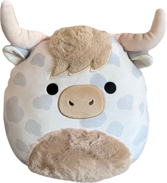 Klikkopers® - Kawaii knuffel - 20 CM - Squish Knuffel - Stier - Squishy ...