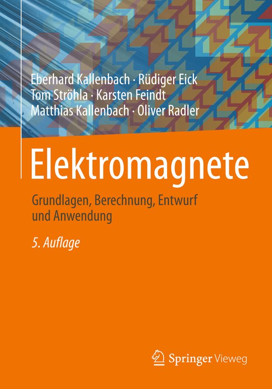 Elektromagnete | 9783658147877 | Rudiger Eick | Boeken | bol